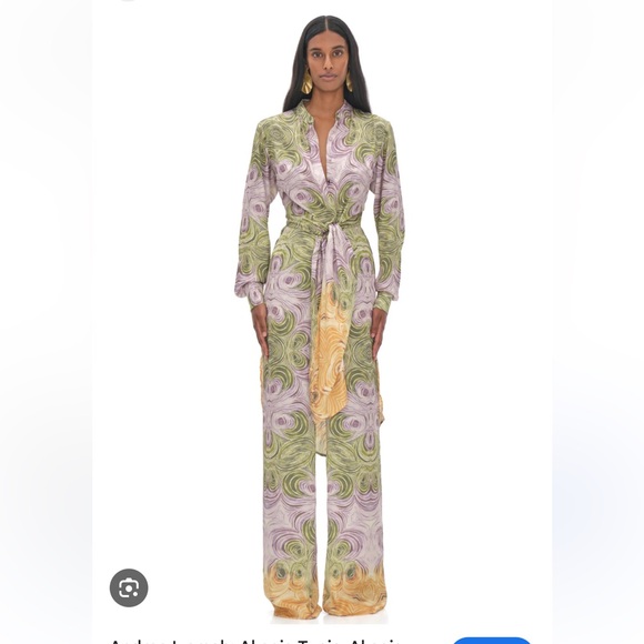 Andrea Iyamah | Pants & Jumpsuits | Andrea Iyamah Akacia Tunic Pant Set ...
